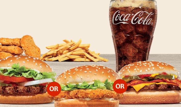 Burger King Lunch Menu With Prices 2025 - BK Menu